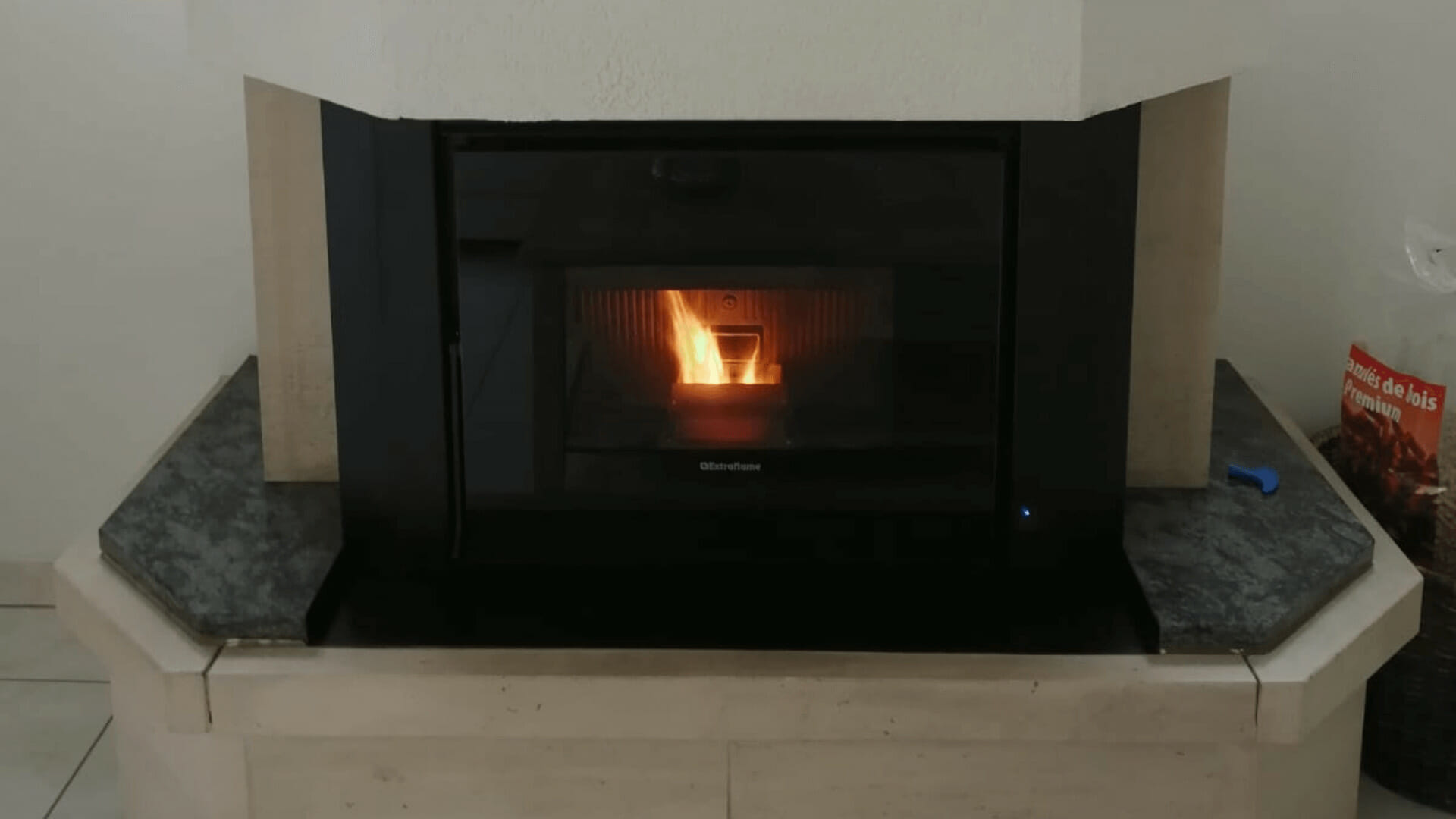Insert à granulés bois à Cambrai - Confort & Qualité HOMZA