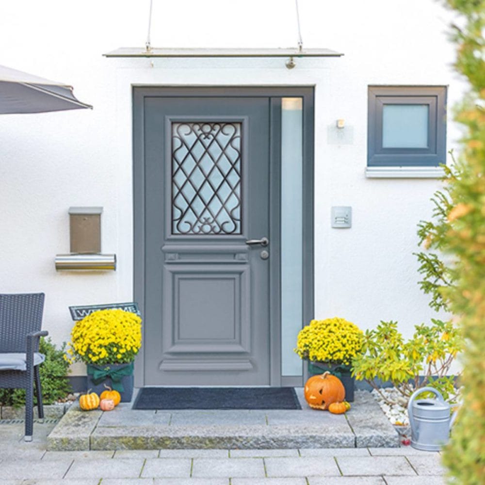 Porte d'entrée Alu, Élégance & Performance Française - HOMZA